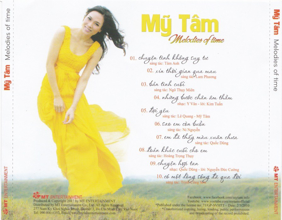 CD Melodies Of Time – Mỹ Tâm | Audiophile Việt NamAudiophile Việt Nam